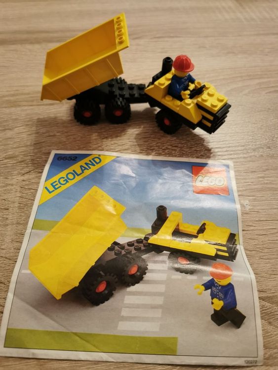 Lego Legoland 6652 Construction Truck von 1983 | Kaufen auf Ricardo