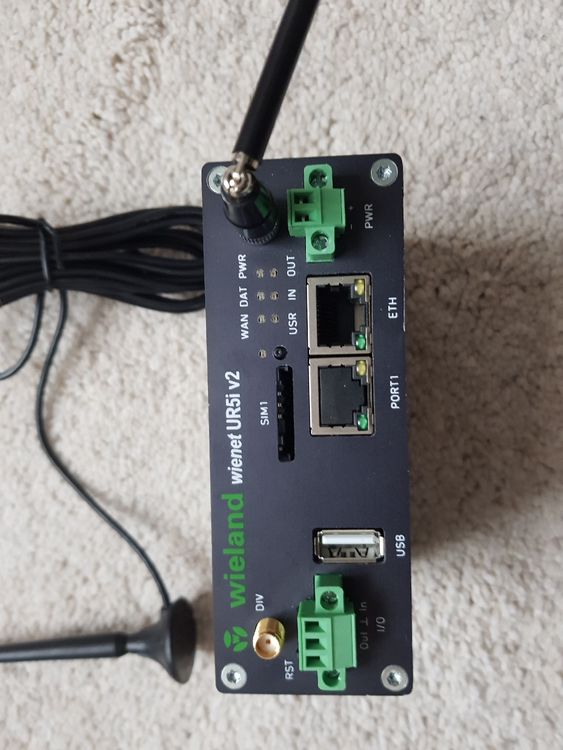 UR5i V2 Wieland Modular Industrial 3G Router (Gebraucht) in Gerlafingen ...