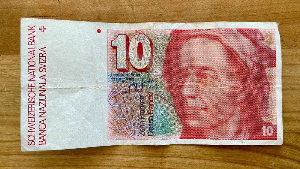 10 Franken Note Le Corbusier Architektur Schweiz | Kaufen auf Ricardo