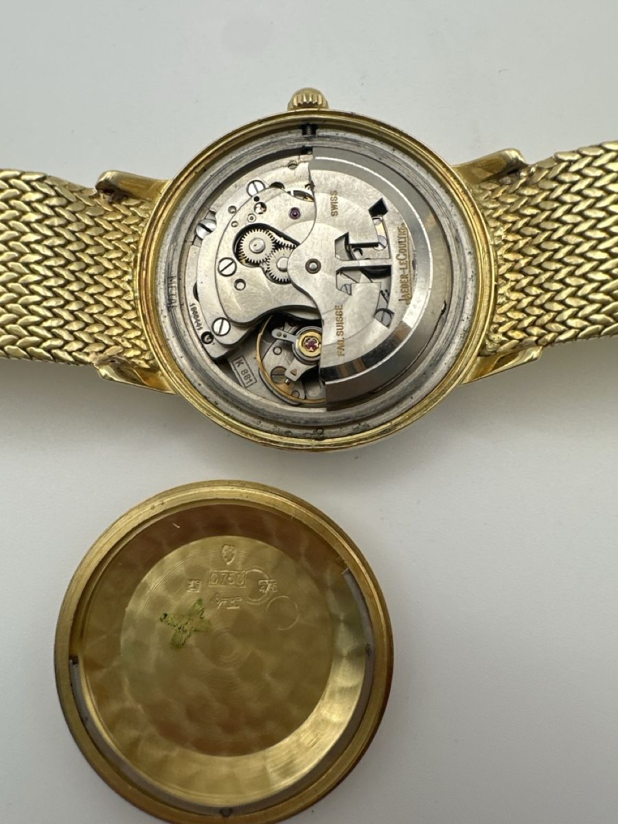 Jaeger-LeCoultre Herrenarmbanduhr – 18 Karat Gelbgold – Auto (Gebraucht ...