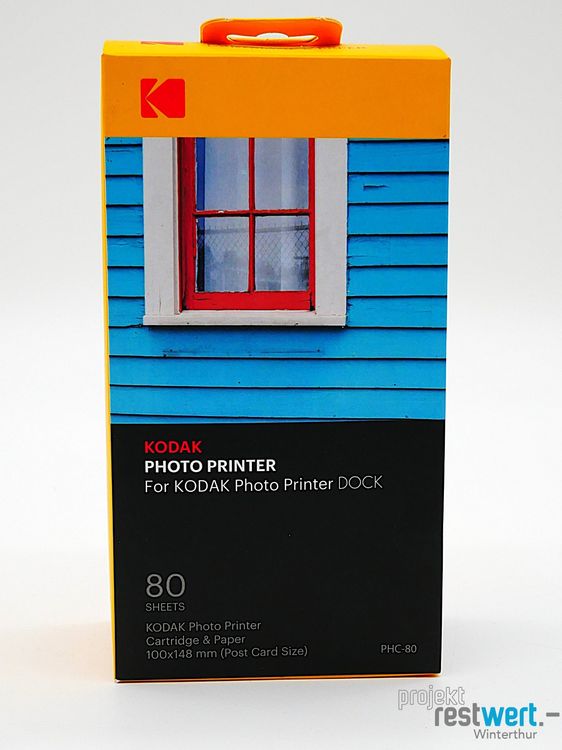 KODAK Photo Printer Cartridge & Paper Set (PHC-80) (Neu und ...
