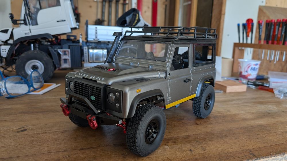 RC Land Rover Defender 1:14 Metall Chassis | Kaufen auf Ricardo