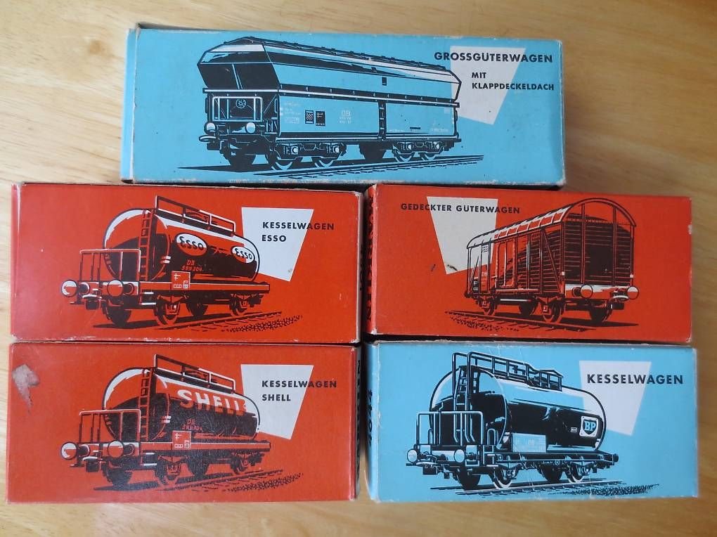 5 LEERE Märklin-Schachteln OVP 4501-4502-4505-4626-4644 (Gebraucht) in ...