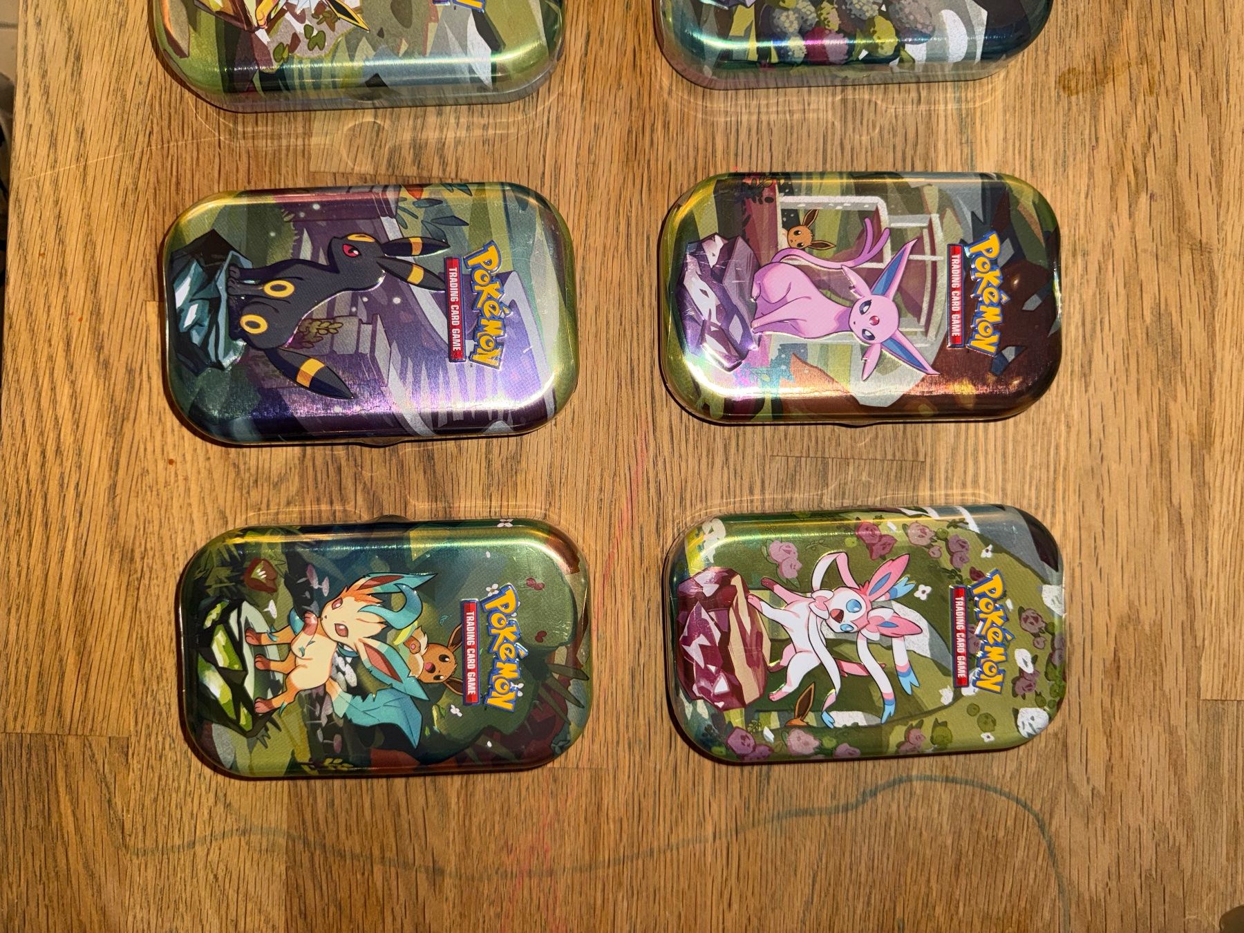 Art Set Mini Tins Prismatic Evolution EN 8X Scelled (Neuf avec ...