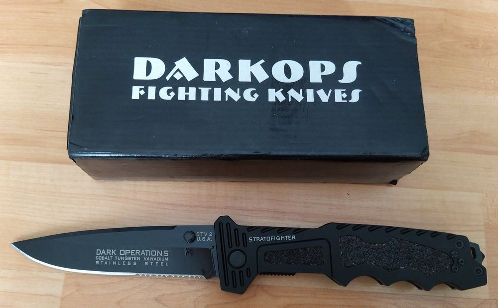 Klappmesser Darkops Fighting Knives Stratofighter Neu & OVP | Kaufen auf Ricardo