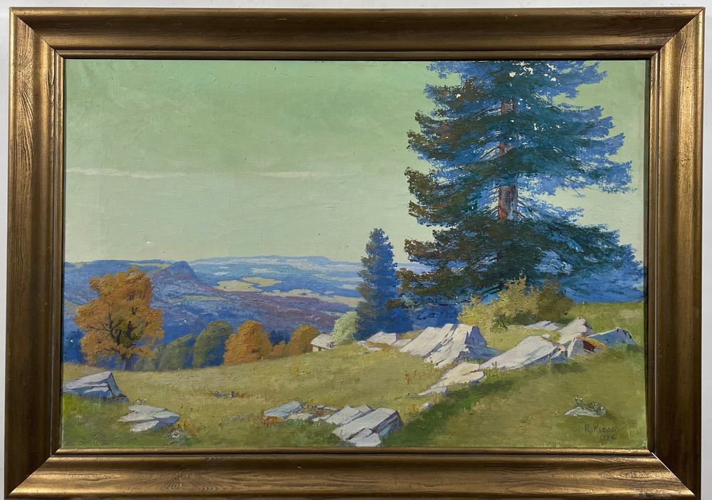 Robert Kiener (1866-1945) grosses Gemälde (Gebraucht) in Root für CHF 125 – mit Lieferung auf ...