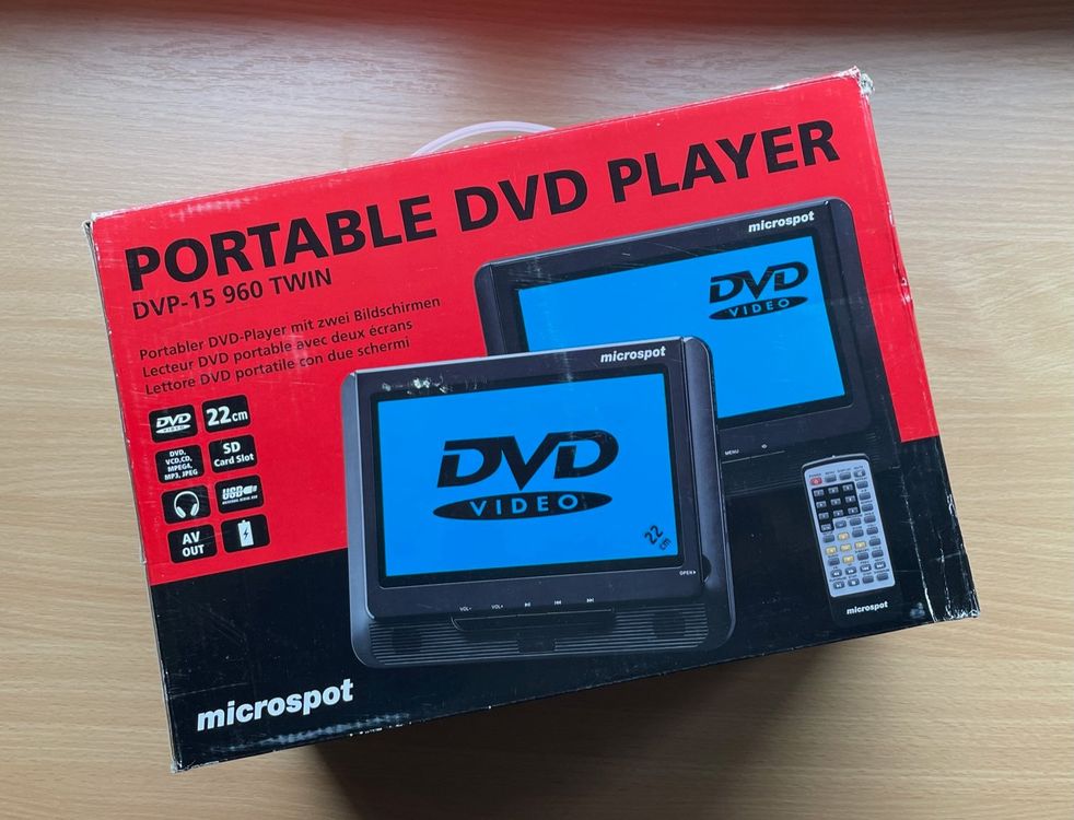 MICROSPOT Portable DVD-Player | Kaufen auf Ricardo