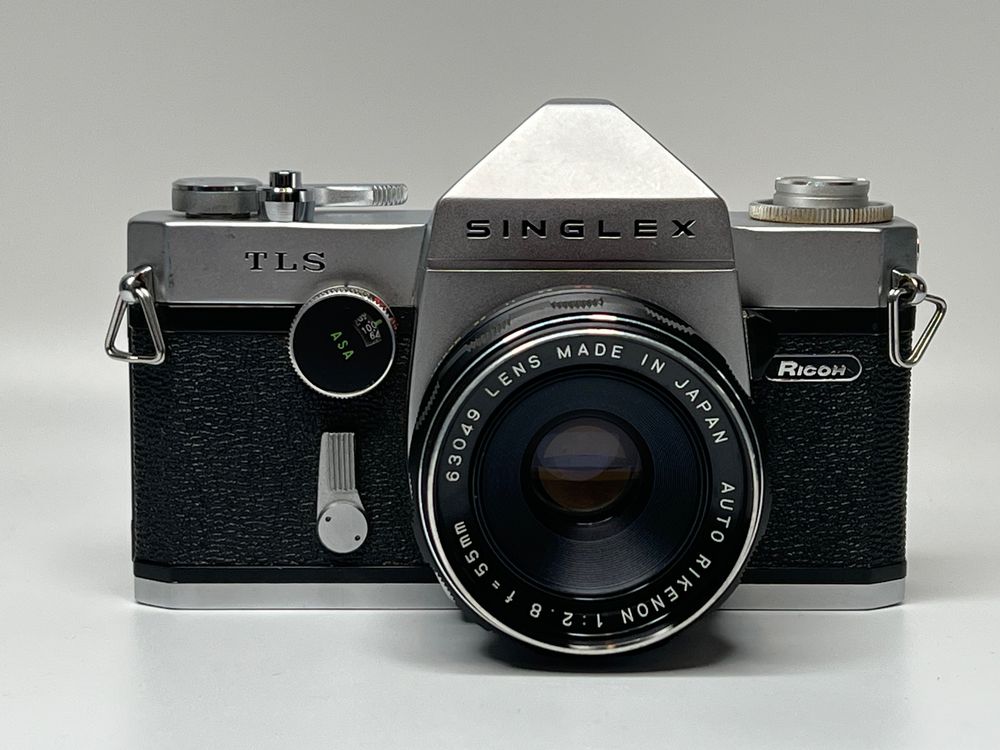 Gewartete Ricoh Singlex TLS mit Rikenon Swirly Bokeh Lens | Kaufen auf ...