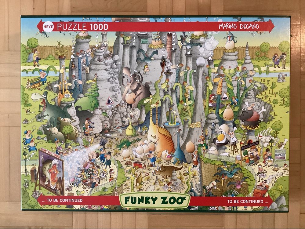 Heye Puzzle Funky Zoo Jurassic Habitat (Gebraucht) in St. Gallen für ...
