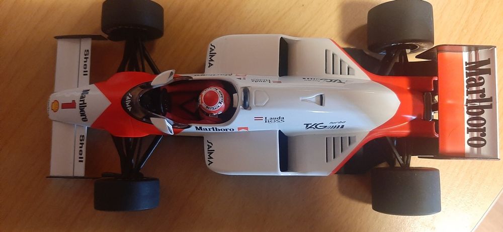 McLaren MP4/2B Niki Lauda F1 1985 mit Marlboro Decals 1:18 (Neu und ...
