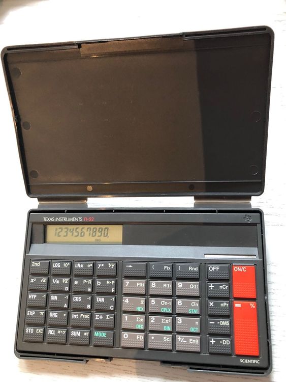 Taschenrechner TEXAS INSTRUMENTS TI-52 (Gebraucht) in Arbon für CHF 5 ...