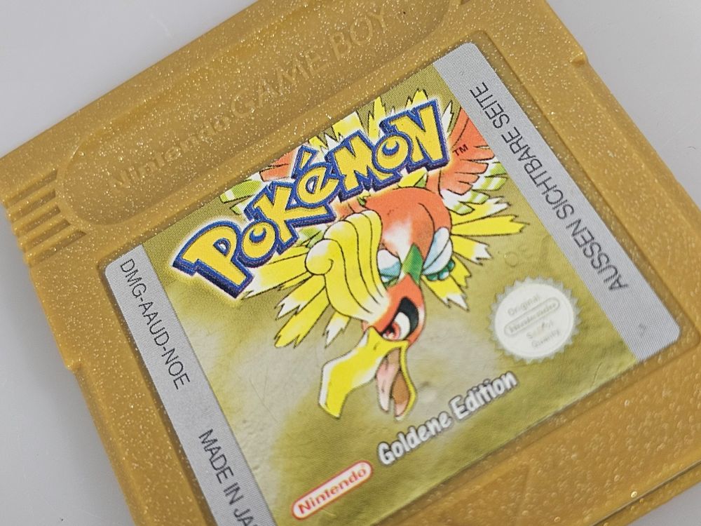 Pokémon Goldene Edition Gameboy DMG Nintendo Rarität (Gebraucht) in ...