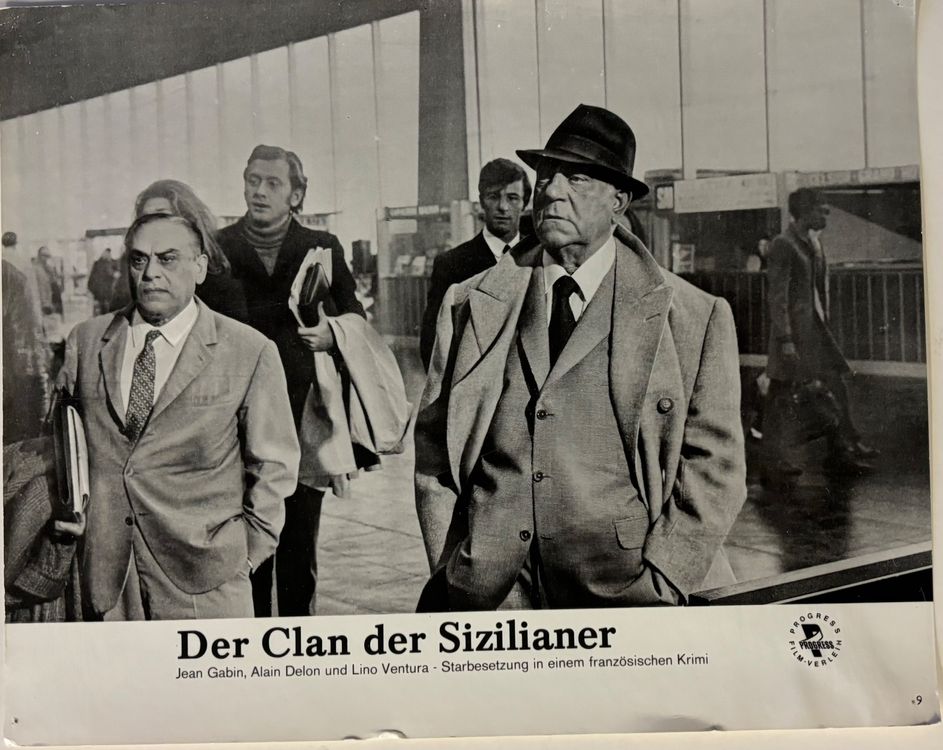 Film, Grosse Aushangfoto, Jean Gabin, Clan der Sizilianer (Gebraucht ...