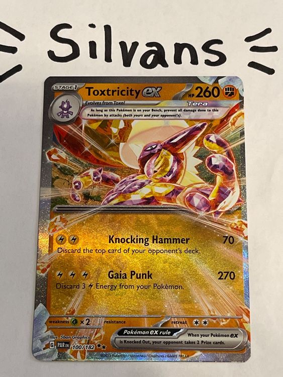 Toxtricity ex Tera 100/182 Paradox Rift Englisch (Neu (gemäss ...