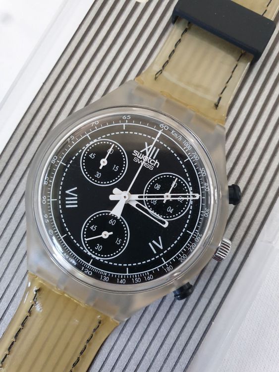SWATCH CHRONO SCK110 SEE TROUGH NEU (Neu und originalverpackt) in ...