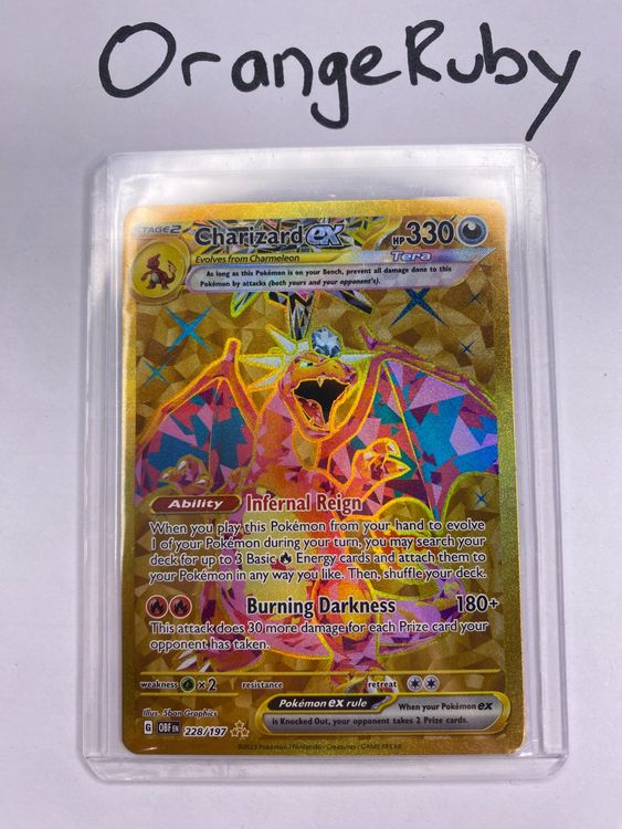 Charizard ex 228/197 Obsidian Flames OBF English | Kaufen auf Ricardo