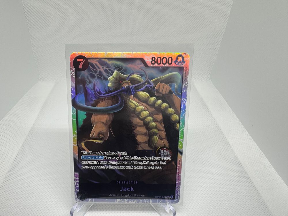 One piece Karte SR Op08-084 Jack (Neu (gemäss Beschreibung)) in ...