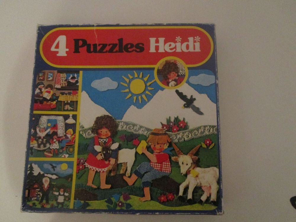 4 Heidi Puzzle (Gebraucht) in Mülligen für CHF 2.4 – mit Lieferung auf ...
