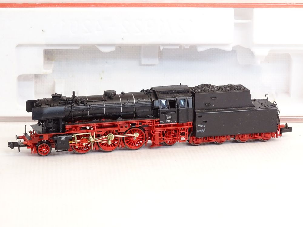 Fleischmann 7123 Dampflok BR23 105 DB, Analog, Spur N, OVP (Gebraucht ...