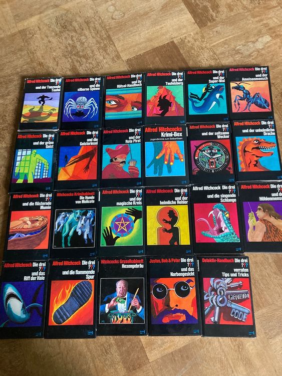 Alfred Hitchcock,Justus Bob&Peter Die drei? Serie Bücher (Gebraucht) in ...