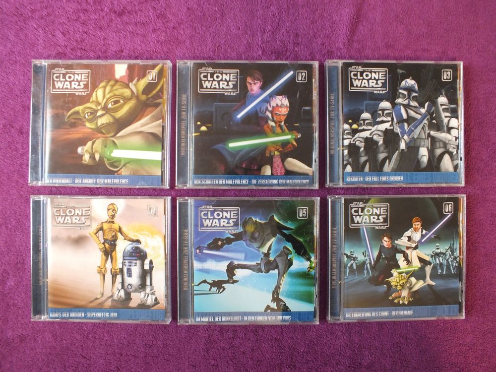 6 - Star Wars / Clone Wars - Hörspiel - CD´S (Gebraucht) in Müllheim Dorf für CHF 18 – mit ...