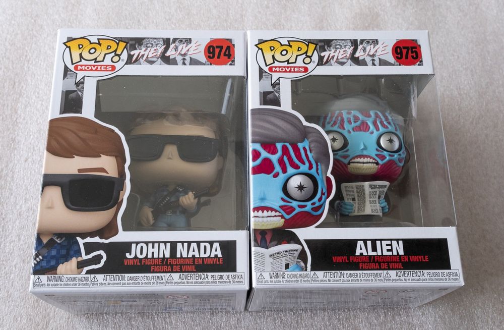 Funko Pop They Live - John Nada #974 & Alien #975 (Gebraucht) in ...