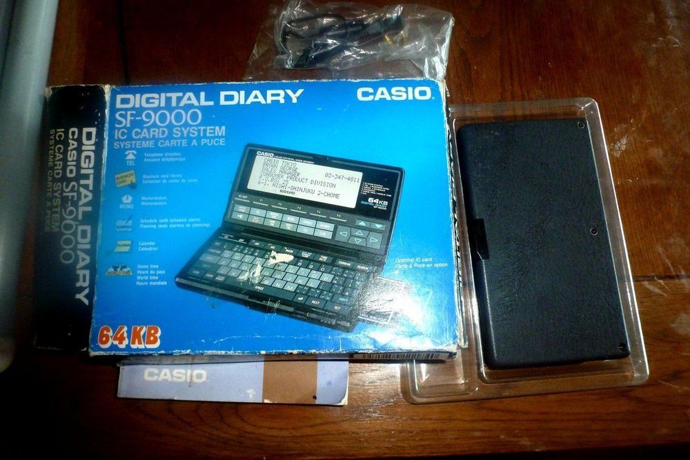 Casio Digitales Tagebuch Casio SF-9000 64 KB IC Card System (Gebraucht) in Emmen für CHF 31.5 ...