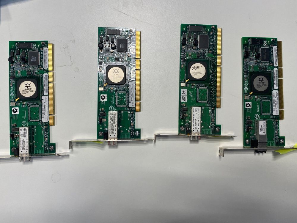 2x Gigabit Ethernet Network Cards PCI & Fiber Optic Card (Gebraucht) in ...