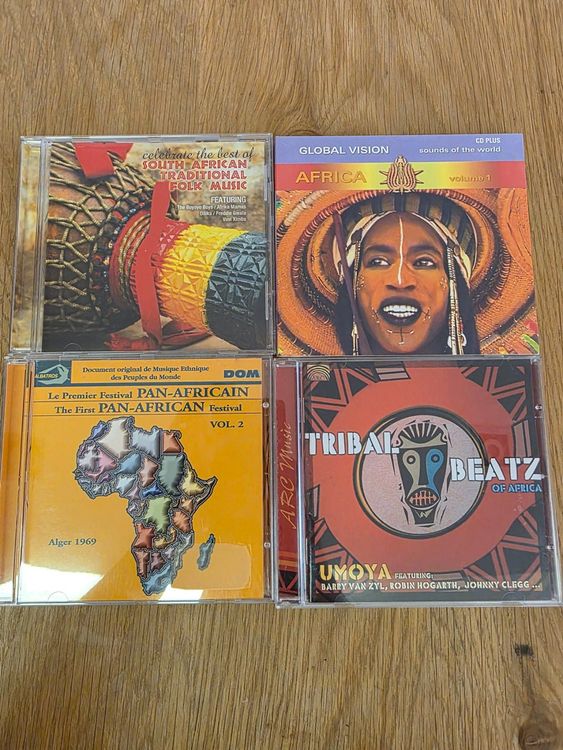 4 CD (1x Originalverpackt) - afrikanische Musik / Africa (Gebraucht) in ...
