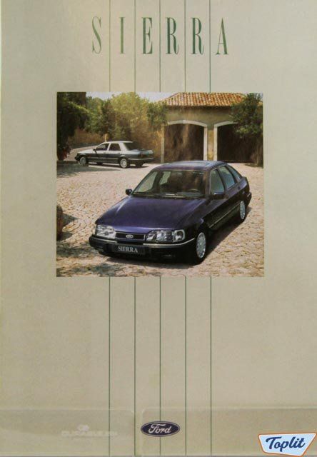 NEUWAGEN PROSPEKT - FORD SIERRA GHIA / CL / CLX / XR - 1990 (Gebraucht) in Unterägeri für CHF 5 ...