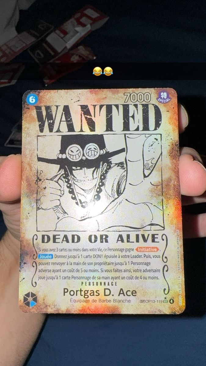 Portgas D ace op13-119 one one piece tcg (Neu (gemäss Beschreibung)) in ...