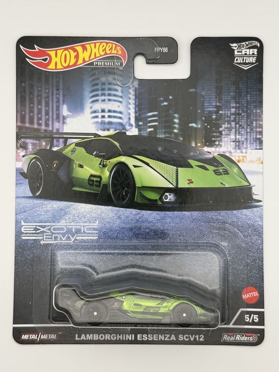 Hot Wheels Premium Lamborghini Essencza SCV 12 (Neu und ...