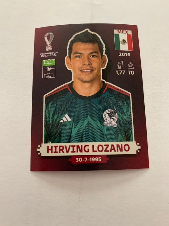 Panini WM 2022 Hirving Lozano MEX 20 (Gebraucht) in Reinach BL für CHF ...