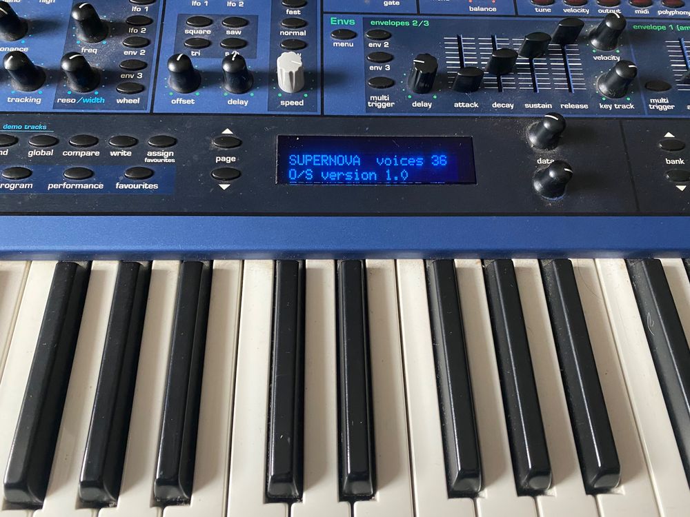 Novation Supernova cult retro synthesizer | Kaufen auf Ricardo