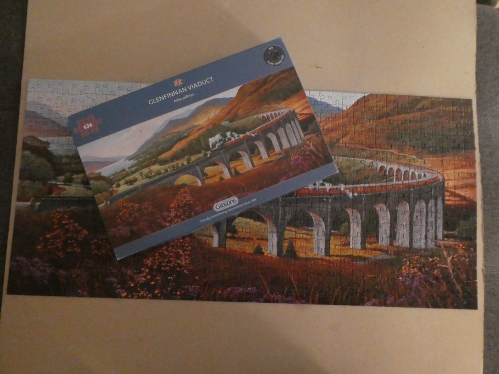 Glenfinnan Viaduct Gibson-Puzzle 636 Teile (Gebraucht) in Steinhausen ...
