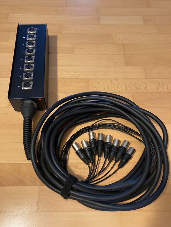 Multicore-Kabel 8-fach XLR (Gebraucht) in St. Gallen für CHF 60 – mit ...