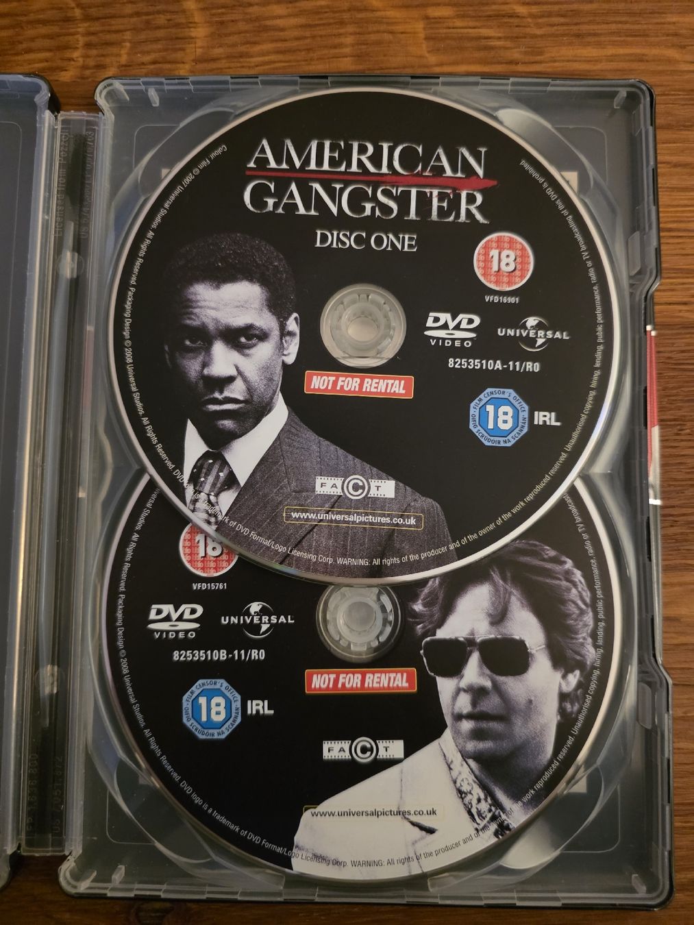 American Gangster 2-Disc Extended Collector's steelbook (Gebraucht) in ...