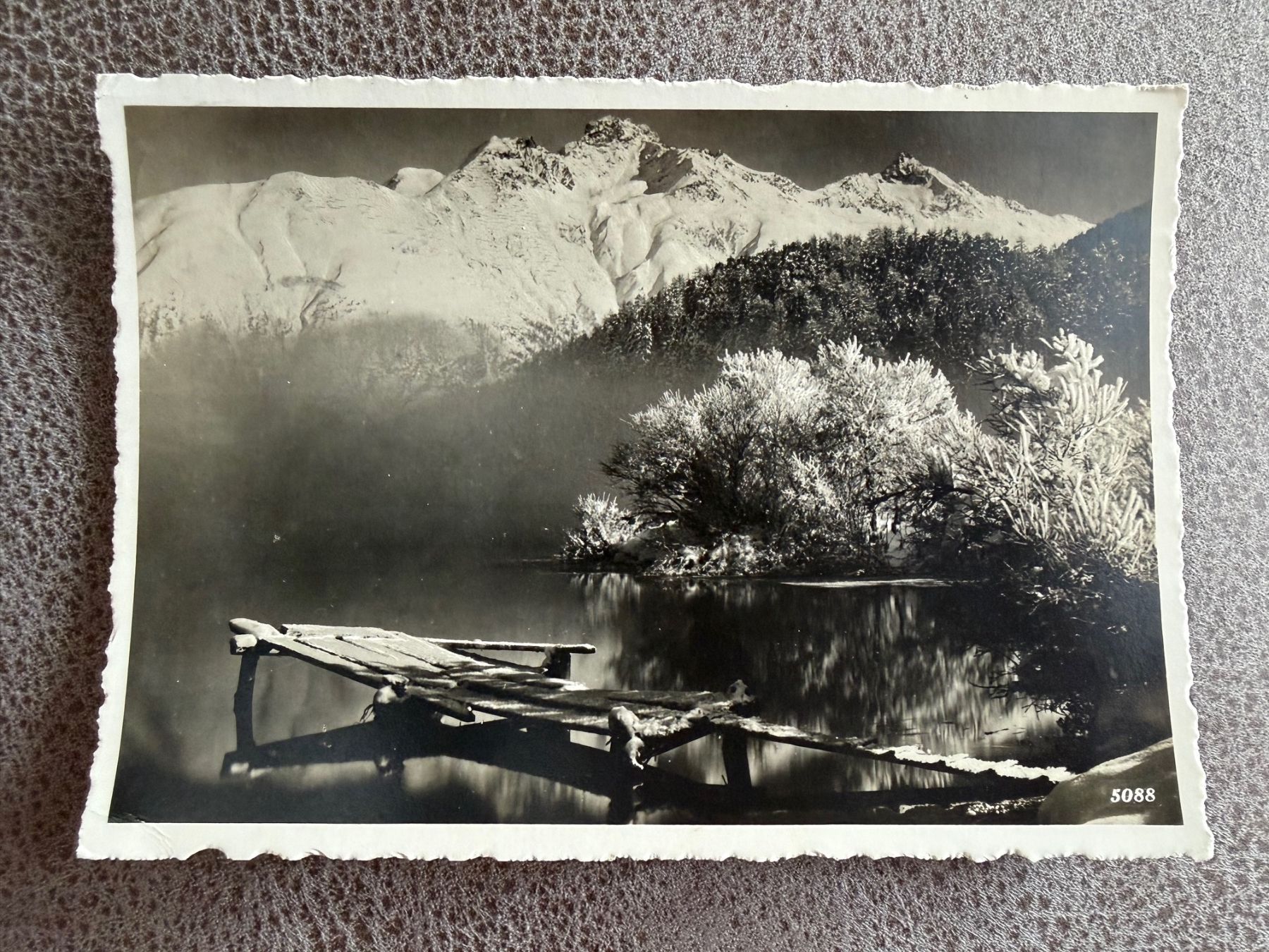 Albert Steiner St. Moritz 5088 Rauhreif am See (Gebraucht) in St.Moritz ...