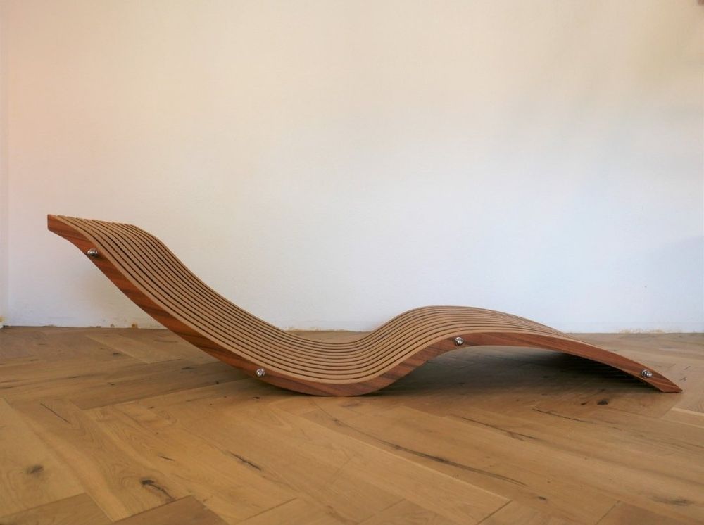 Holzliege Unikat vom Schreiner | Kaufen auf Ricardo