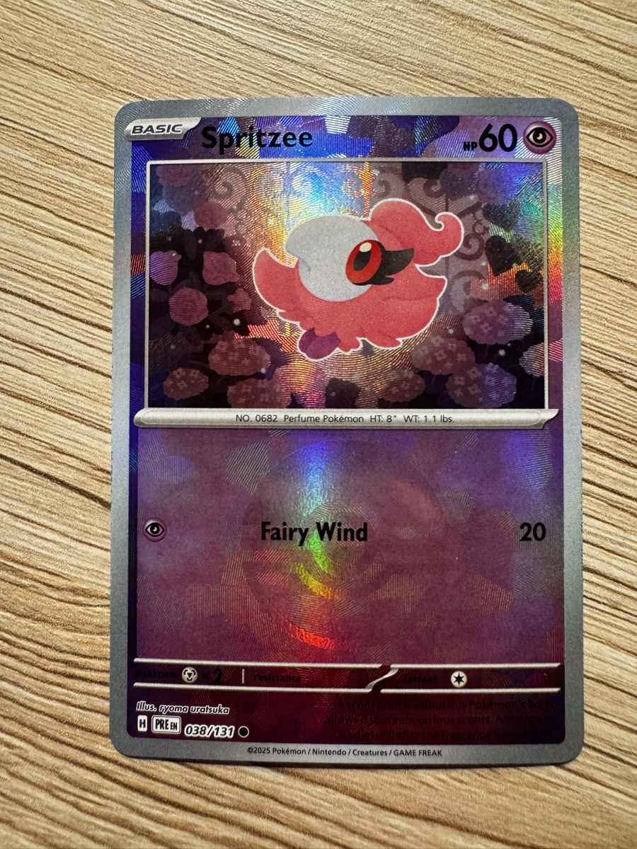Carte Pokémon Spritzee Poke Ball 038/131 PRE (Neuf (Voir description ...