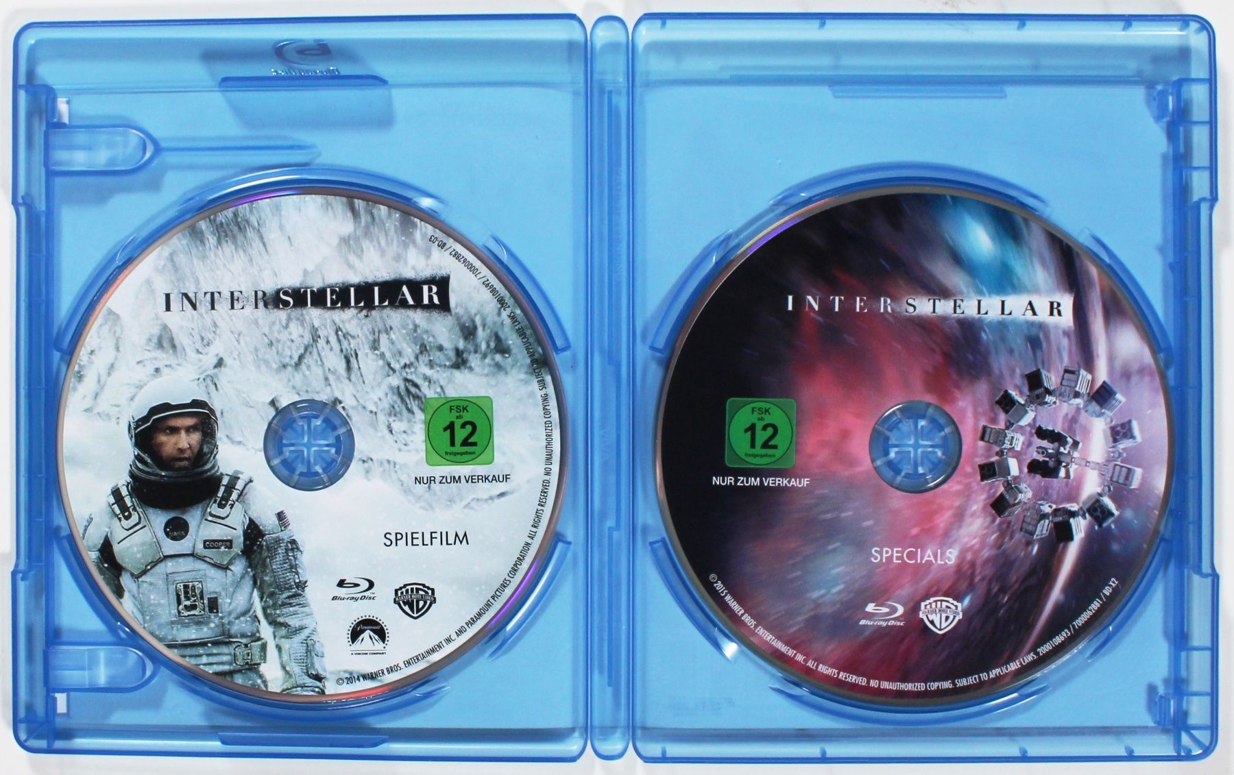 2 Disc Blu-Ray INTERSTELLAR mit Matthew McConaughey... (Neu (gemäss Beschreibung)) in ...