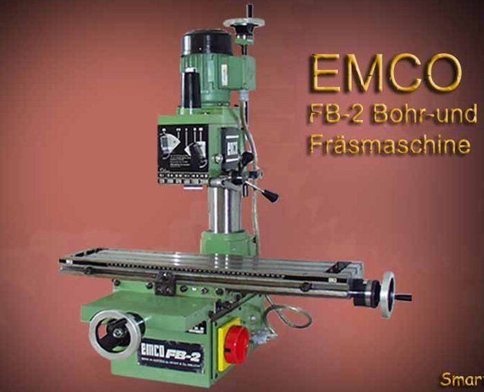 EMCO Fräsmaschine FB2 Emcomat (Gebraucht) in Zürich für CHF 2220 – nur Abholung auf Ricardo kaufen