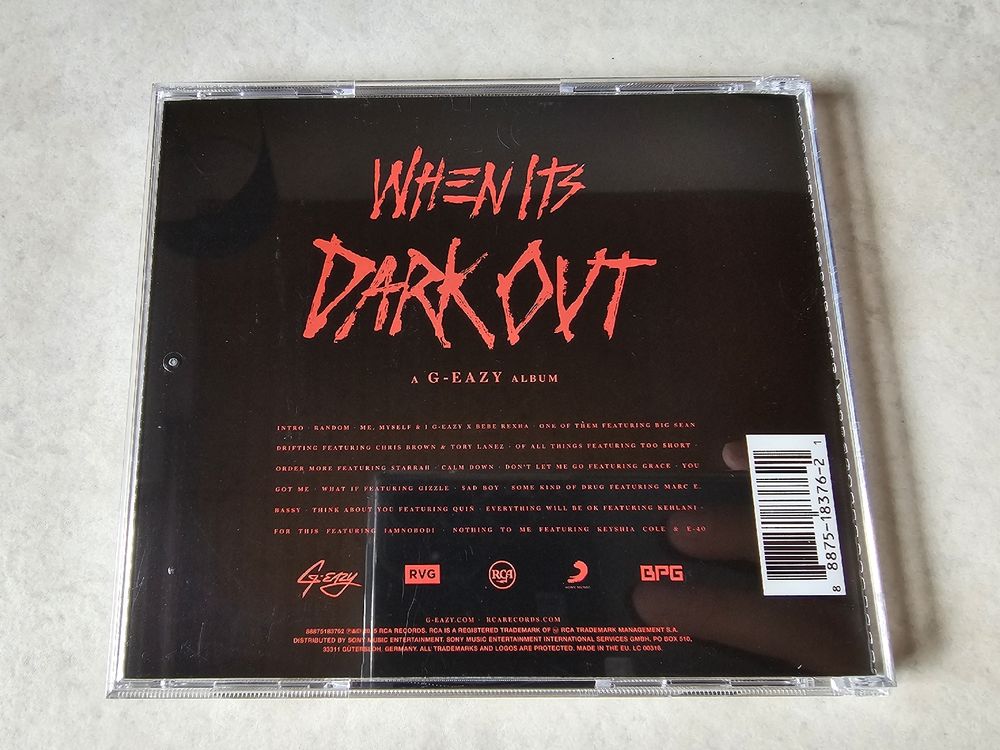 G-eazy - When It's Dark Out (Gebraucht) in Schneisingen für CHF 4 – mit ...