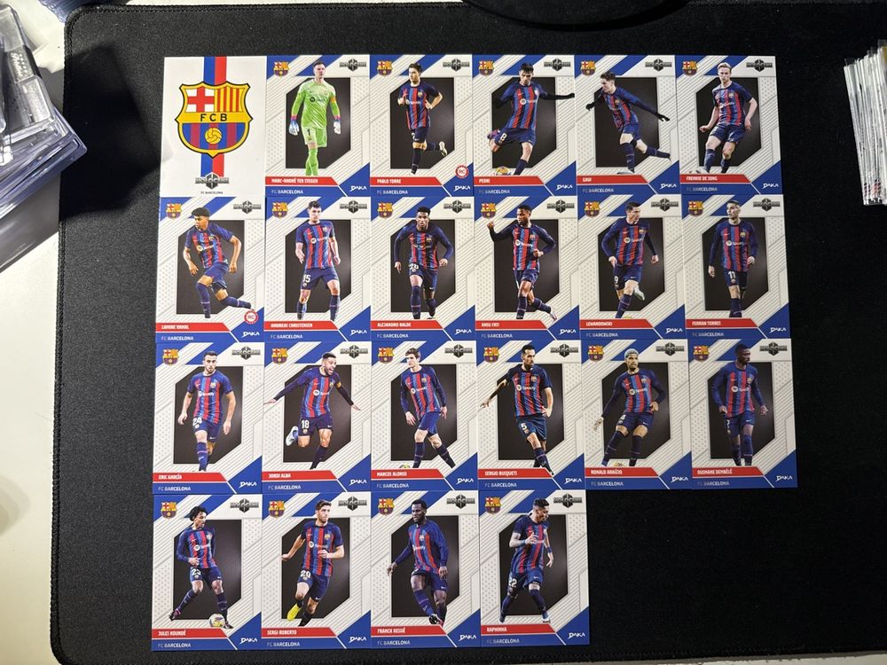 FC Barcelona Fussballkarten Lot (22 karten) | Kaufen auf Ricardo
