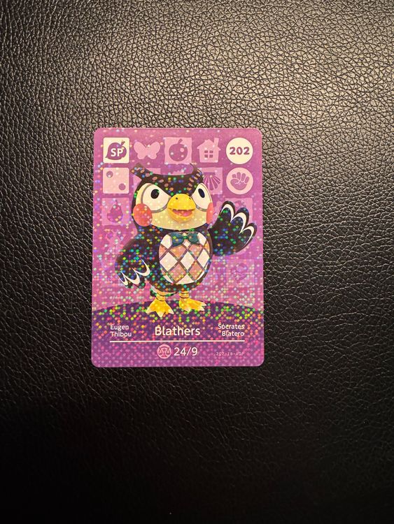Animal Crossing Amiibo Karte Eugen Nr. 202 (Gebraucht) in Rheineck für CHF 2 – mit Lieferung auf ...