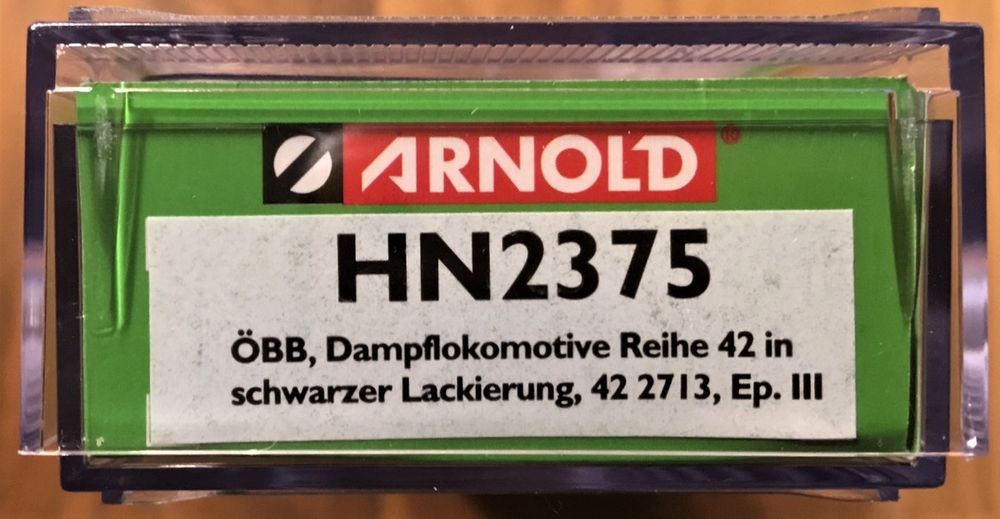 Arnold HN2375 - Dampflok BR 42 ÖBB Ep.III Spur N, neu,(1478) (Neu und ...