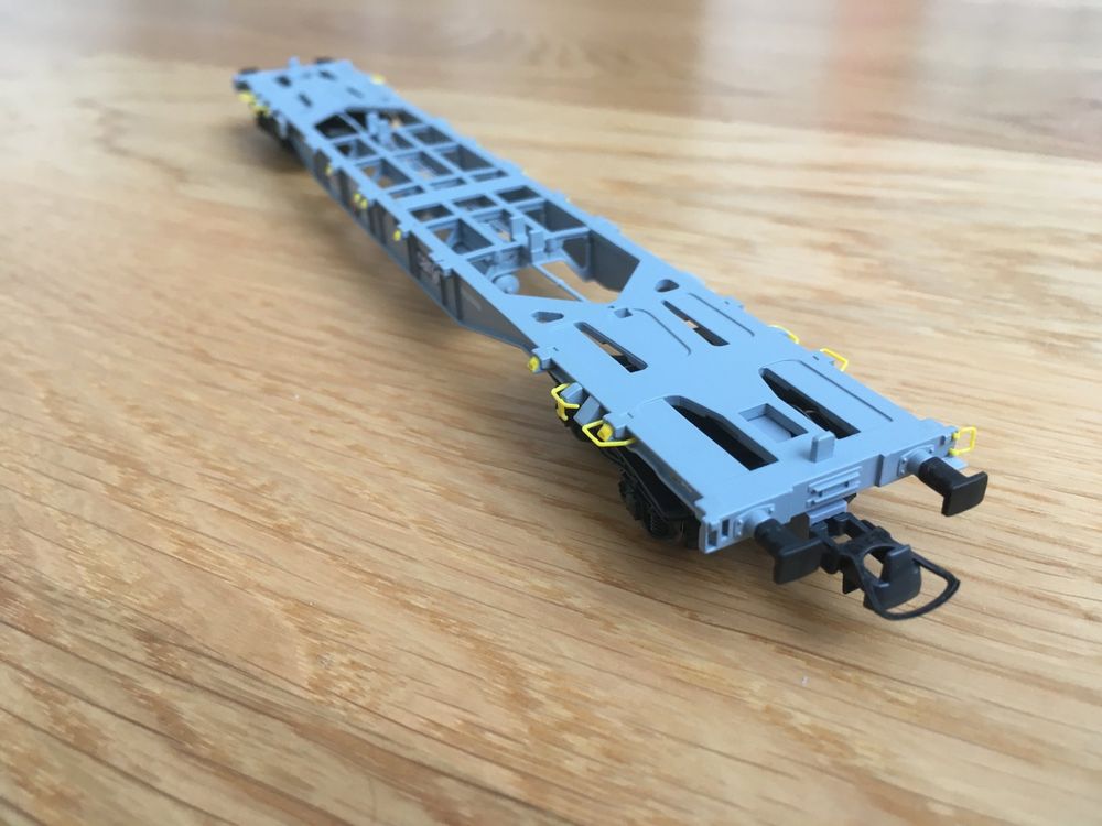 Roco 66628 SBB Sgns Containertragwagen ohne Beladung H0 (Gebraucht) in ...