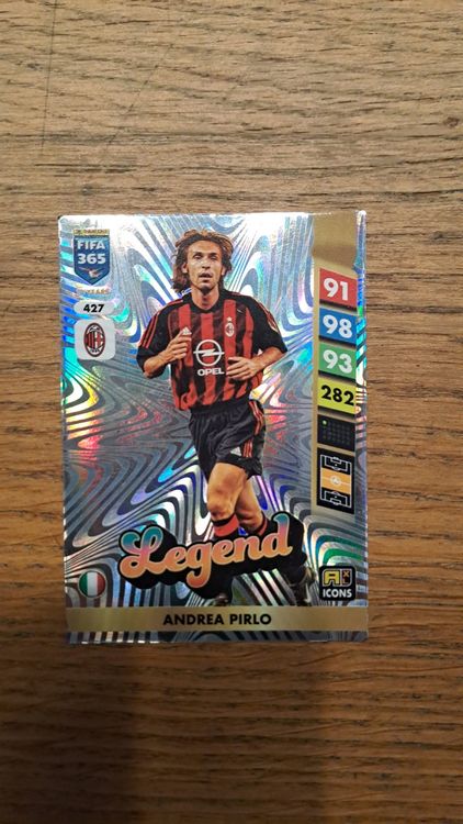 Panini FIFA 365 #427 - Andrea Pirlo Legend (Gebraucht) in Zuben für CHF ...