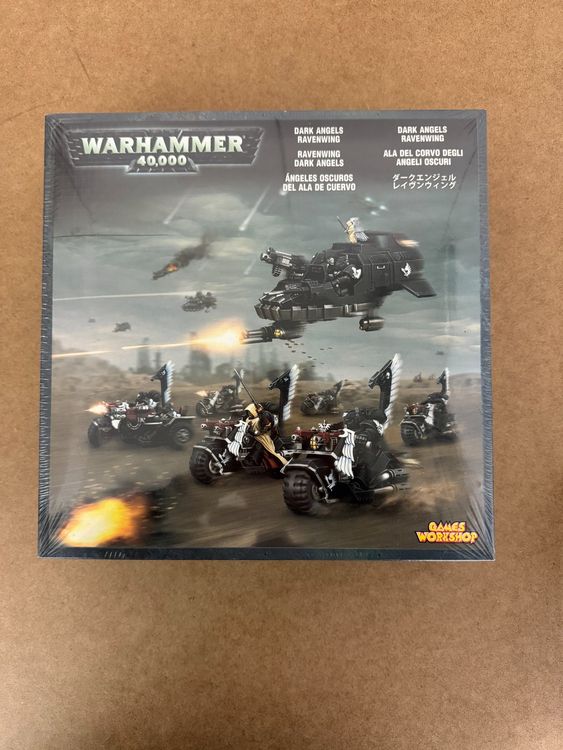 Warhammer 40k Dark Angels Raven Wing Army Box set (oop, Ovp) (Neu ...