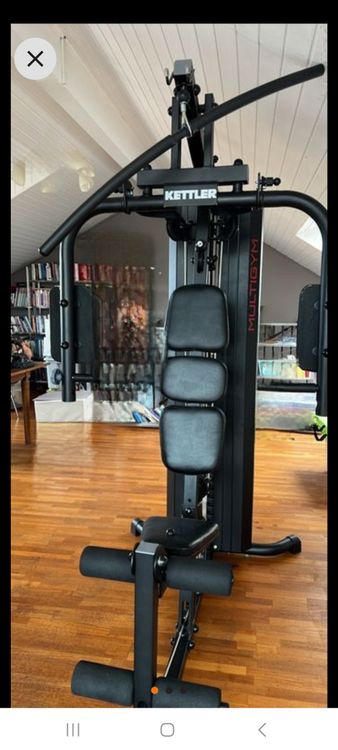 Kraftstation Kettler Multigym Schwarz | Kaufen auf Ricardo